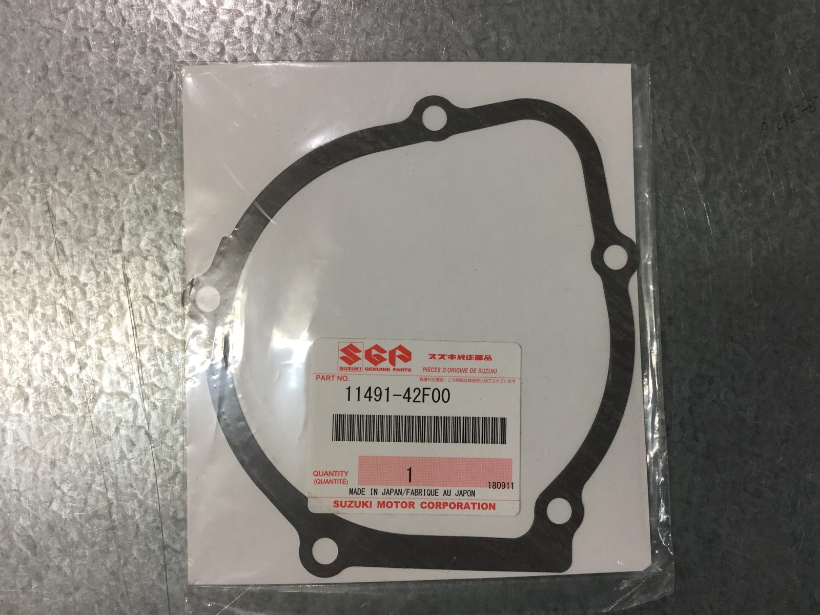 11491-42f00 GASKET, SIGNAL GENERATOR COVER suzuki