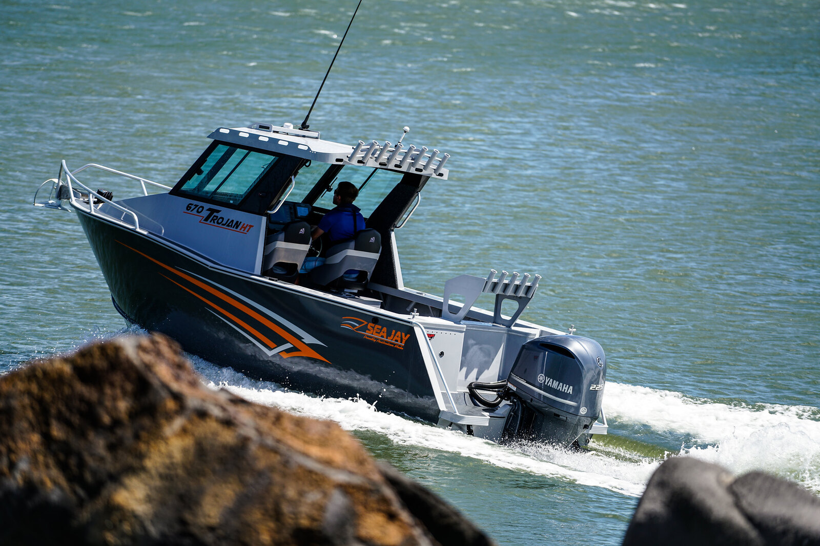 SeaJay Trojan Hard Top Boat