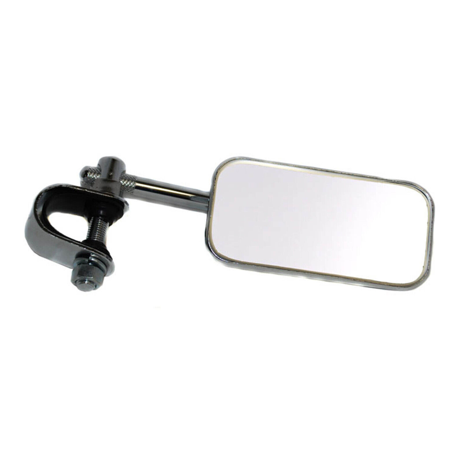 WHITES MIRROR RECTANGULAR CLAMP ON CLASSIC L&R (EA)