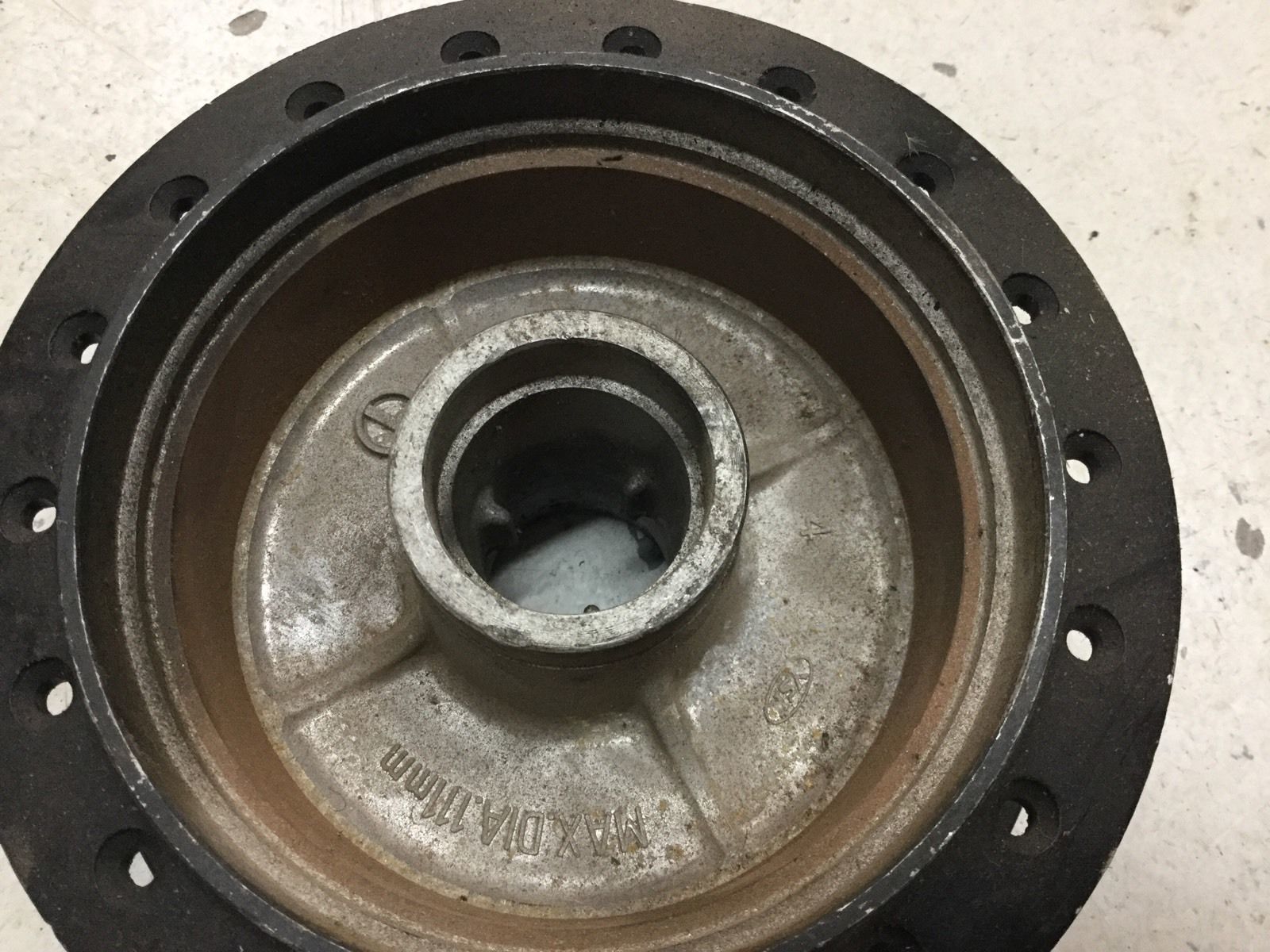 Honda Motorcycle Rear Hub Vintage #GBJ