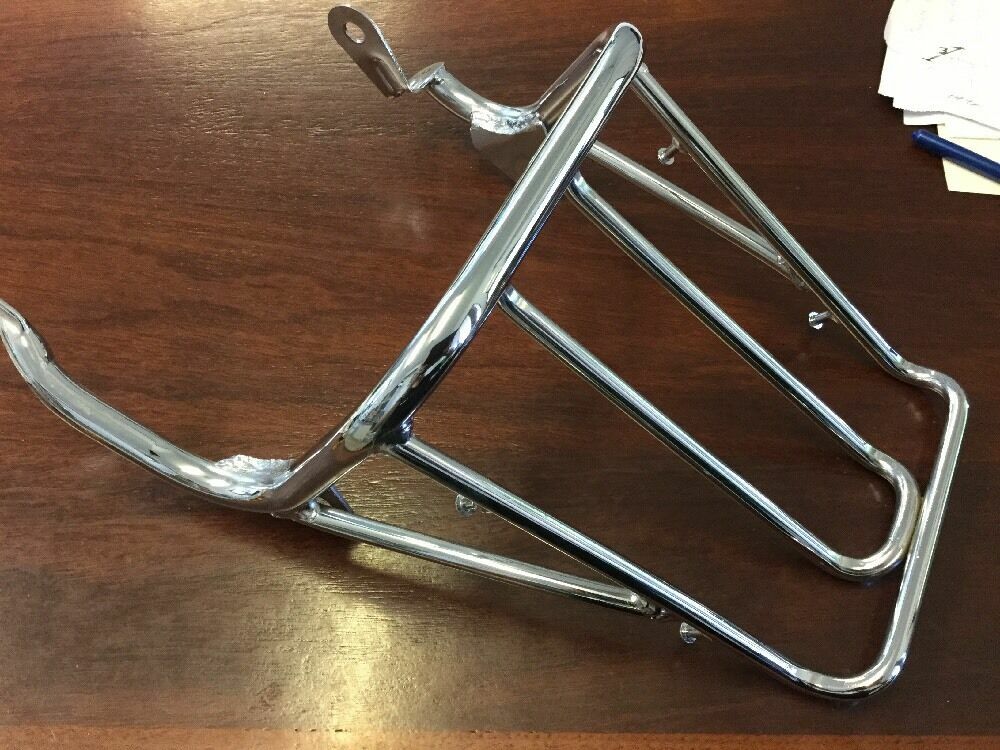 Suzuki Cruiser Rear Chrome Rack / Model Fitment Unknown