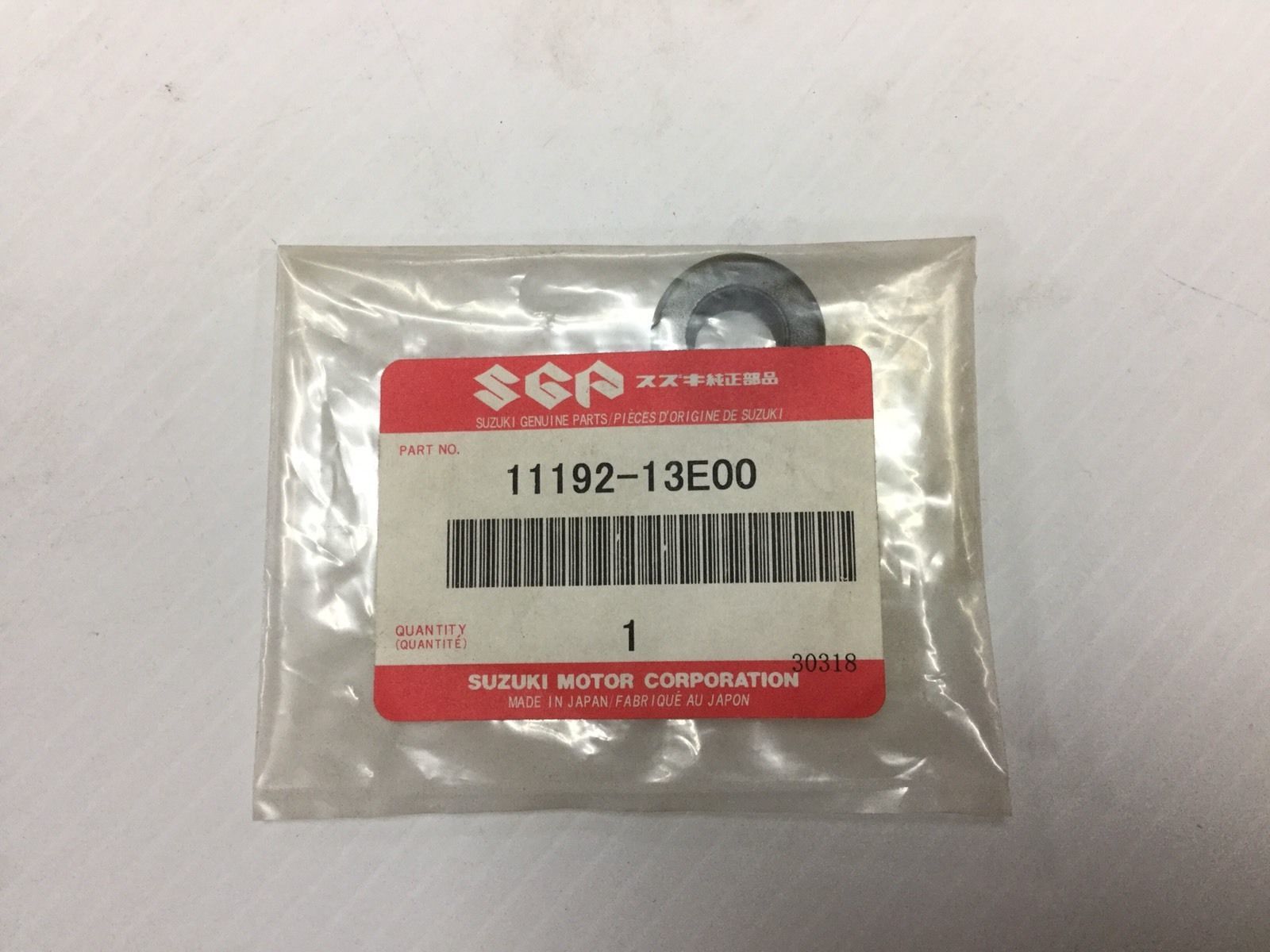 Seal, Head Cover Bolt Suzuki Motorcycle #11192-13E00