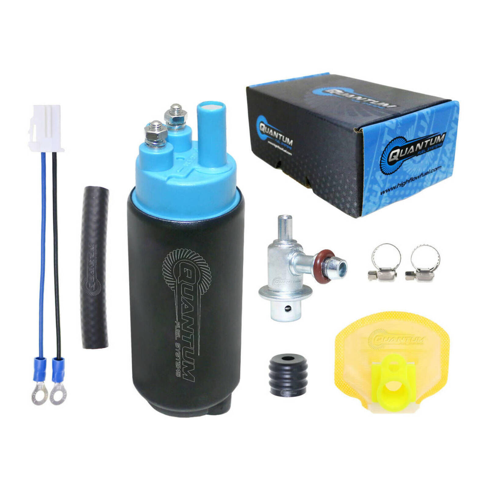 QUANTUM IN-TANK EFI FUEL PUMP W/REGULATOR, AND FUEL FILTER - Quantum